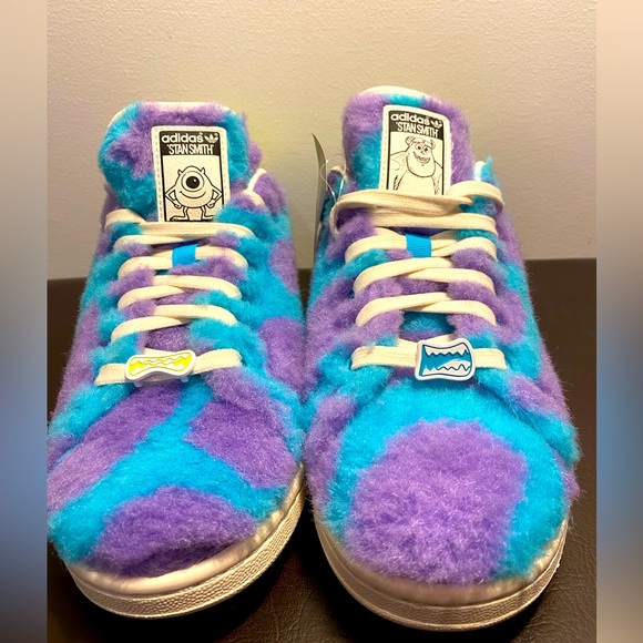 adidas | Shoes | Adidas X Disney Original Stan Smith Monsters Inc Mike ...